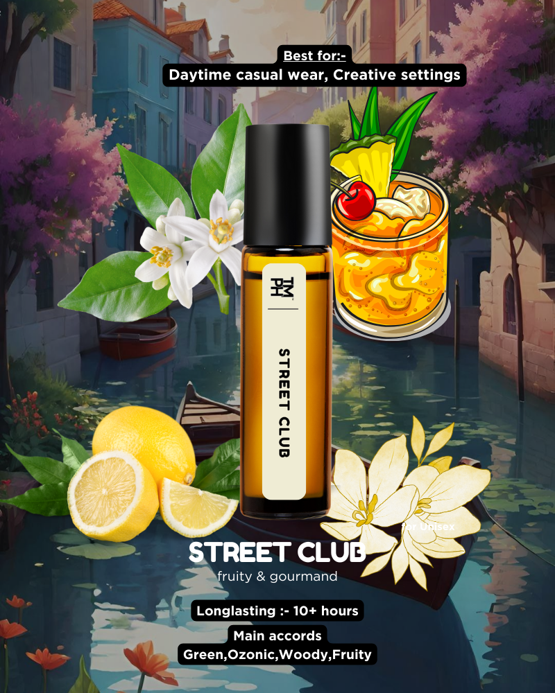 STREET CLUB AT | Luxury Designer Attar – 10+ Hour Long Lasting Pure Oi ...